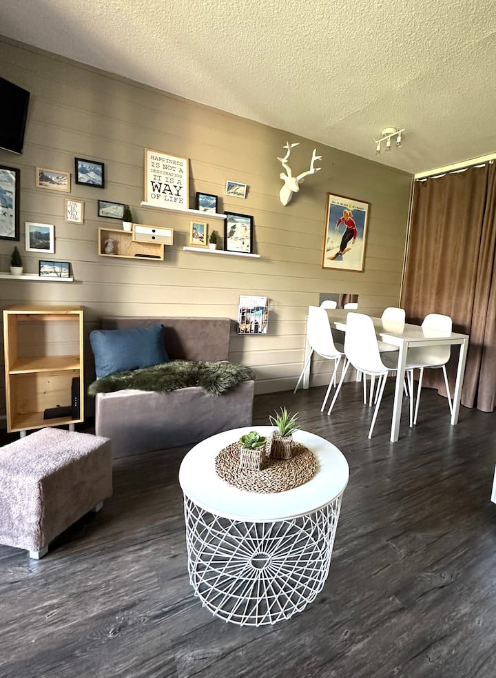 Sur Piste,  Vue Montagne, Wifi, Parking Couvert - Les Deux Alpes