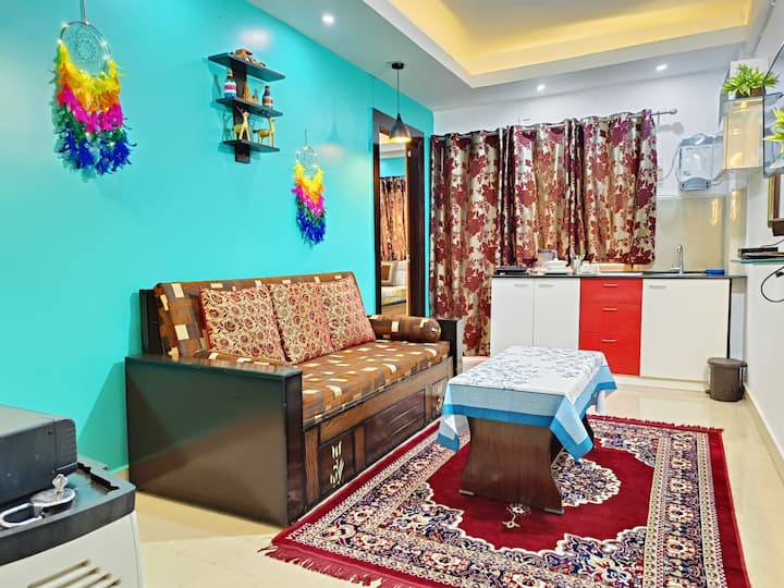 Rg Homes - 1 Br Flat With Wifi, Kitchen - Puri