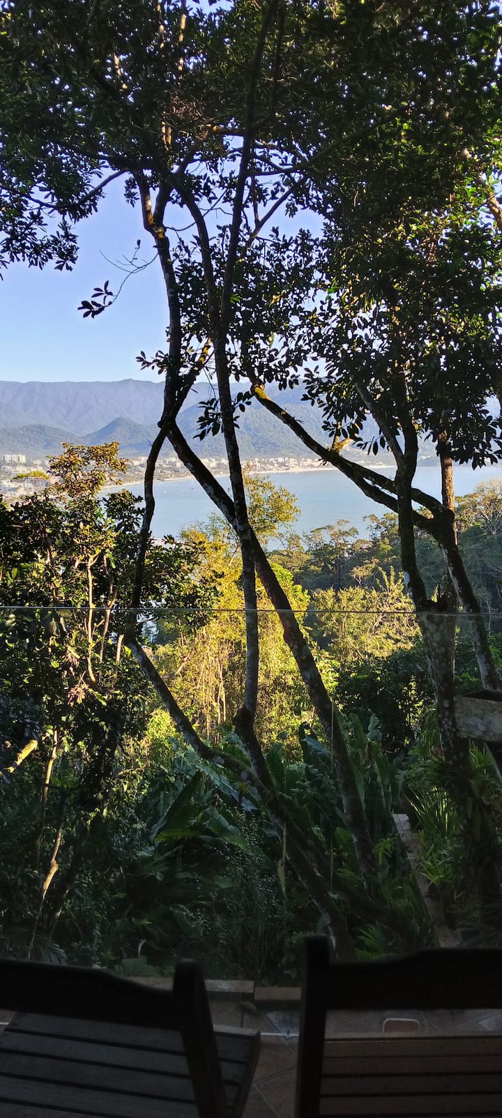 Chalet With Beautiful Sea Vew In Itaguá Beach. - Ubatuba