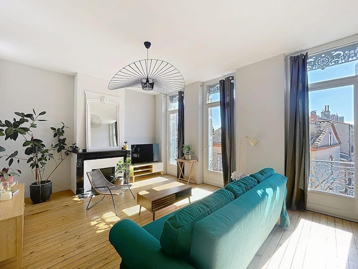 Appartement De Charme 120m² Toulouse Centre - Gare de Toulouse Matabiau