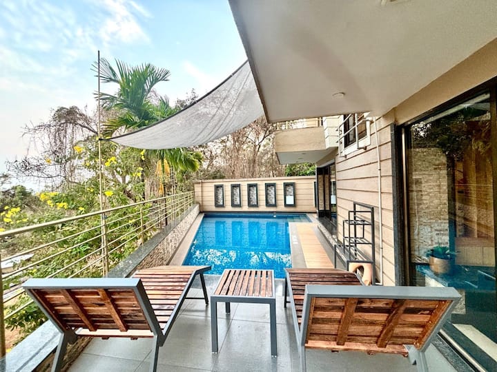 02luxe 1br Tranquil Suite W/ Pool In North Goa - Goa