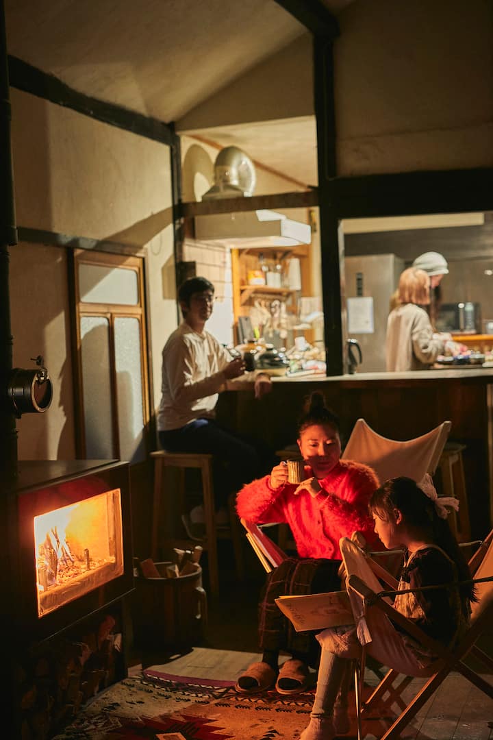 【丹波篠山】一棟貸し切り古民家宿/薪ストーブ/焚き火/庭でBbq花火/子連れ歓迎！8名定員 - Hyogo