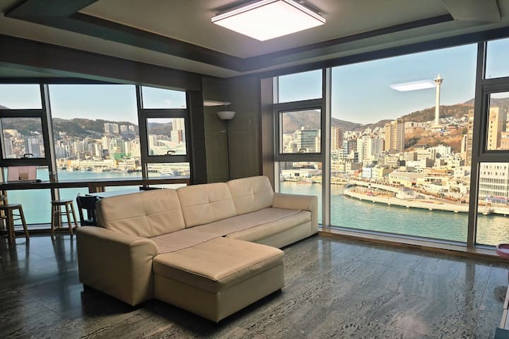 Best View Apt  3 Bedroom 2 Bathroom - Busan Station