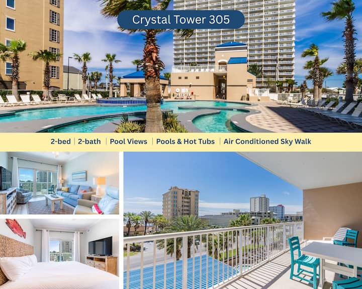 Getaway W/ Beach Access | Lazy River, Hot Tubs, And Pools | Sleeps 6 - Alabama