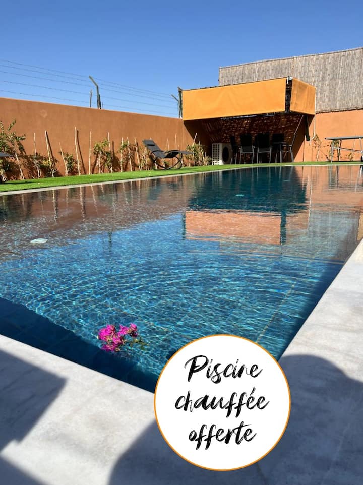 Villa Piscine Chauffée Inclus Vis à Vis 5min Macdo - Morocco