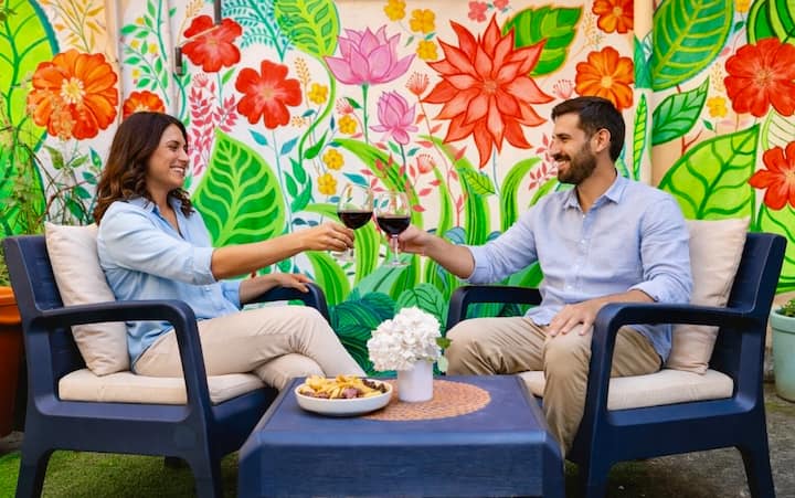 Bien Situé, Calme, Charmant, Avec Cour Et Wifi 5g - Lardero