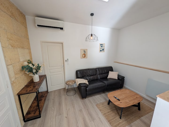 Charmant T2 Climatisé, Grande Terrasse, Parking - Villenave-d'Ornon
