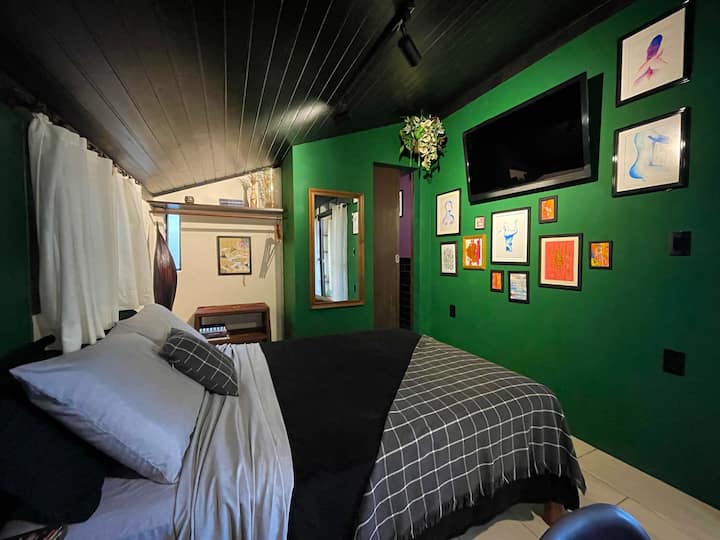 Estúdio Verde Perto Da Praia Do Campeche - Brazil