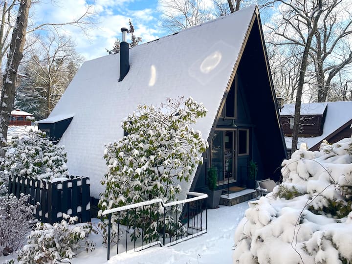 The Greenwood Lake A-frame: Perfect Lakefront View - Greenwood Lake, NY