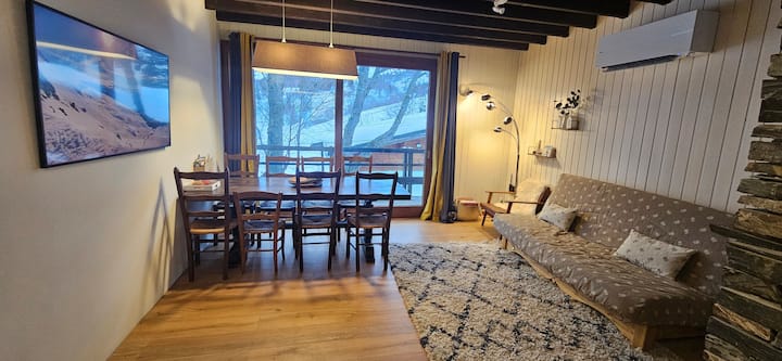 Chalet Familial Avec Accès Direct Aux Pistes - Ariège