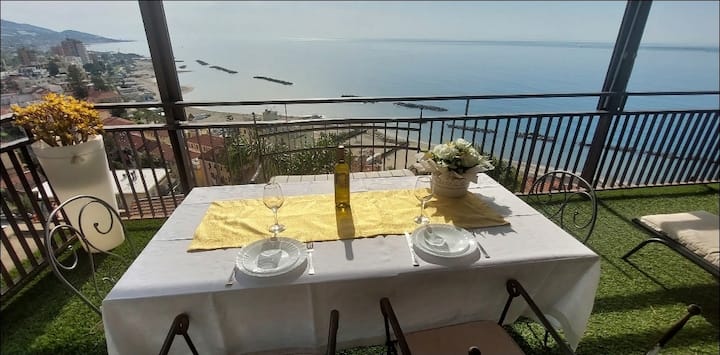 Bellissima Vista Mare Spiagge Bis 5 Minuti Spiagge - Riva Ligure