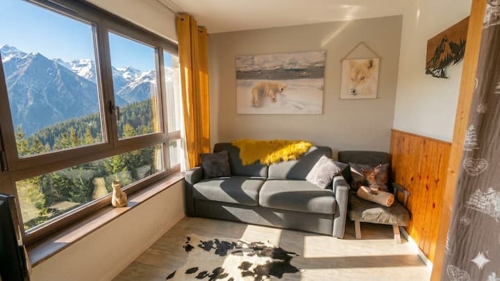 Charmant Studio Centre Station Puy St Vincent1600 - Puy-Saint-Vincent