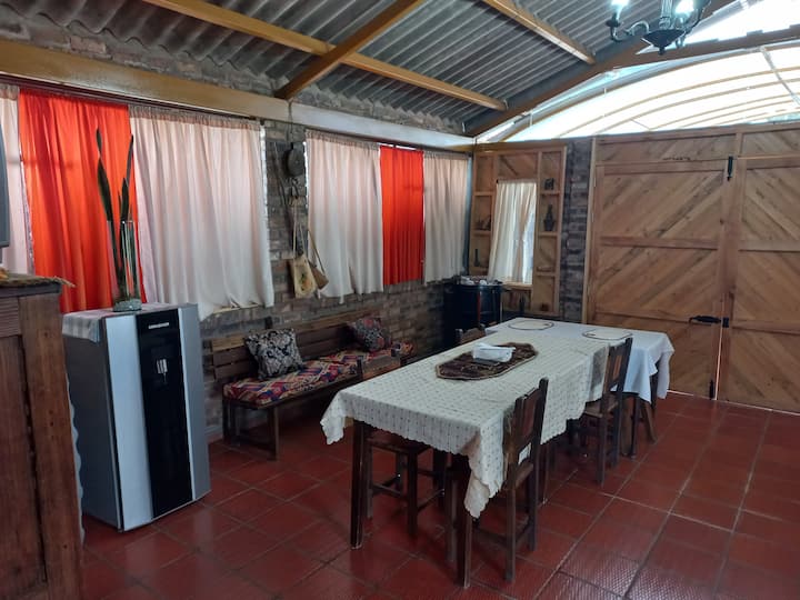 Habitación Privada Cuatro Personas En Cabaña - Duitama