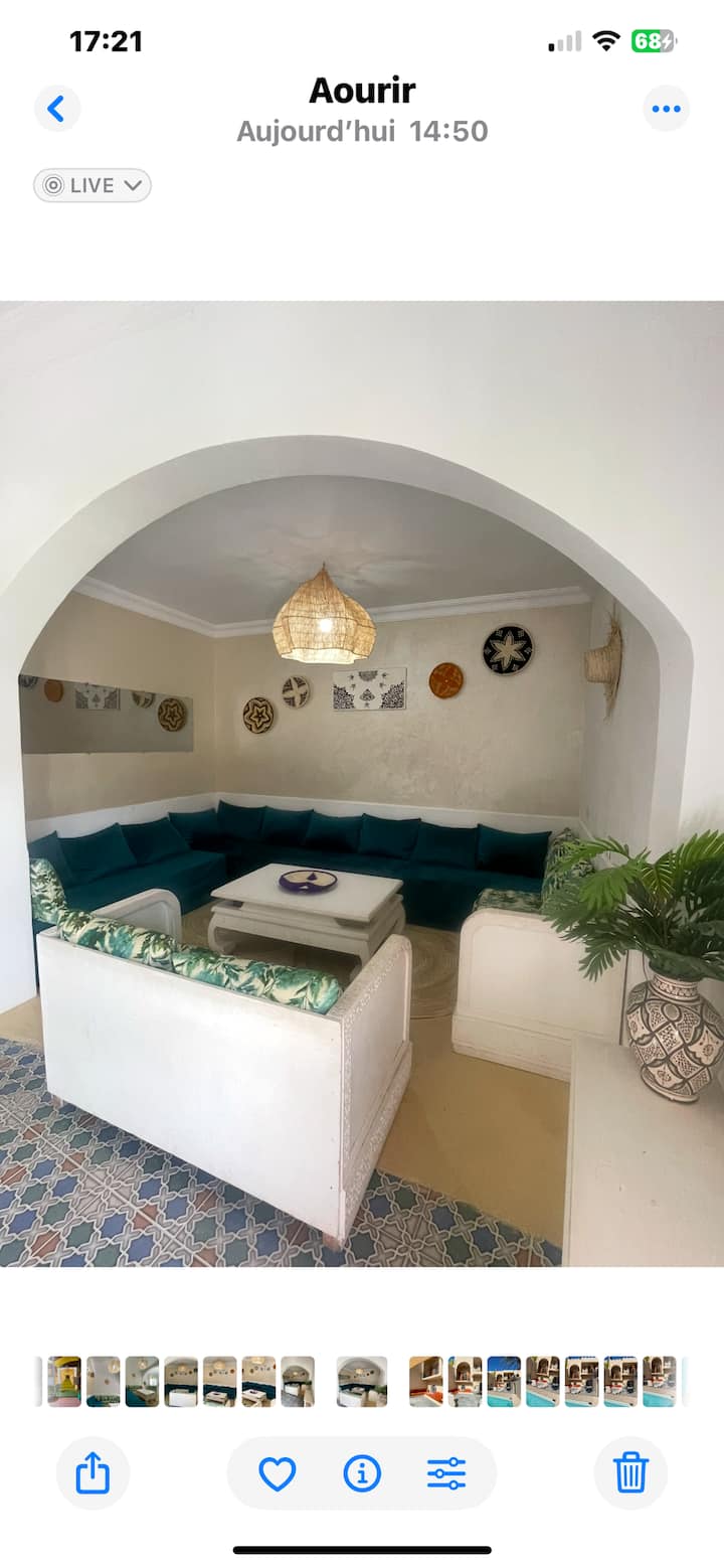 Escale Paradis Villa 2/piscine/10 Pers/4ch/10 Lits - Maroc