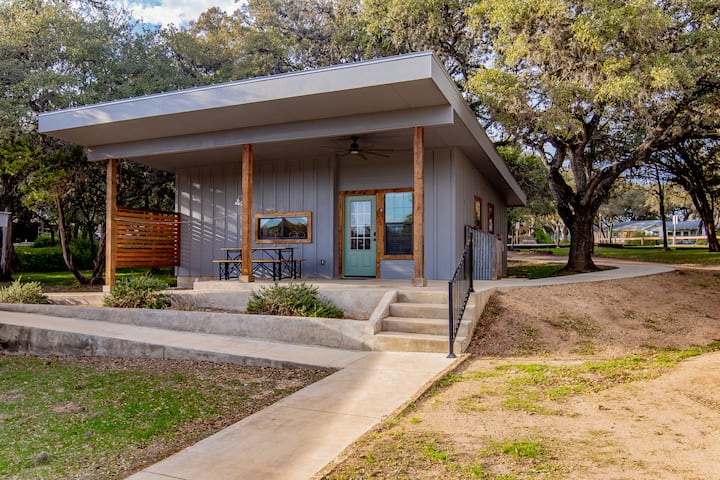 Cantina Cabin #4 At 7a Ranch - River View - Wimberley, TX