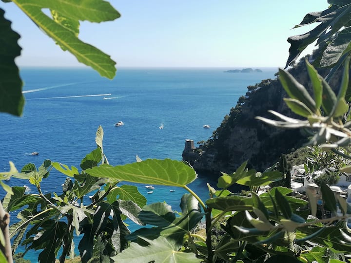 Casa Minù-street Level And Sea View - Positano