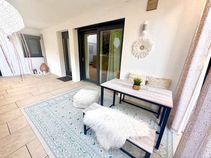 Scandi Apartment Karlsruhe *Terrasse*parking*ruhig - Karlsruhe