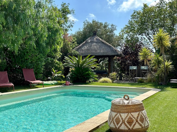 Bastide Jardin, Piscine, Spa, Terrain De Boules - Sanary-sur-Mer