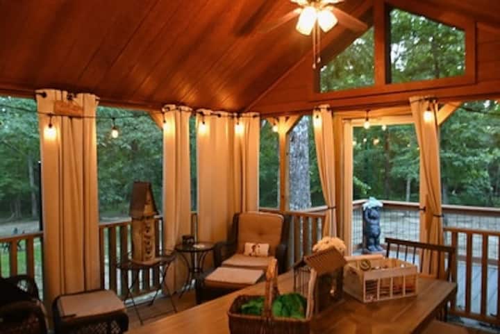 Unplug & Reconnect-tiny Cabin, Fire Pit & Creek - Mentone, AL