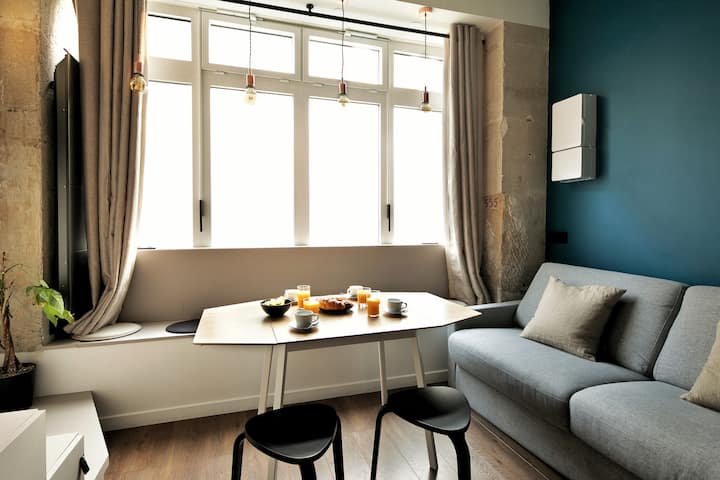 Studio De Charme Climatisé à 21min De Notre Dame - Paris