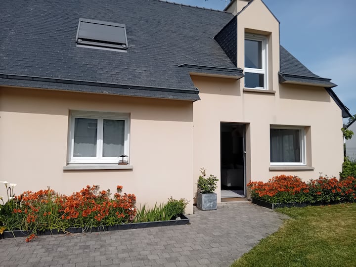 Maison Calme Avec Jardin Dans Le Golfe Du Morbihan - Arradon