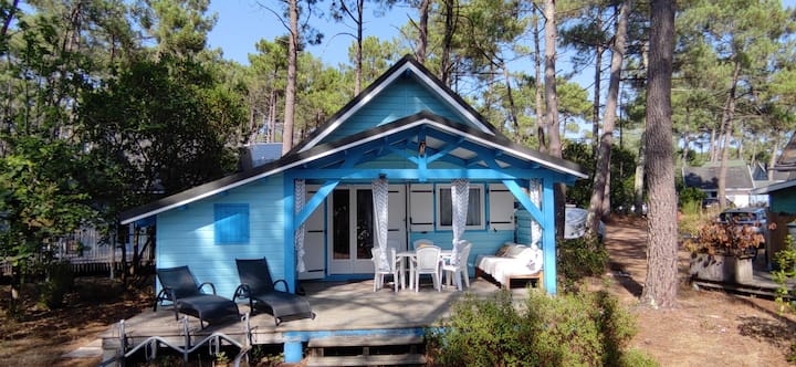 Chalet Au Domaine Naturiste La Jenny 4 éToiles - Le Porge
