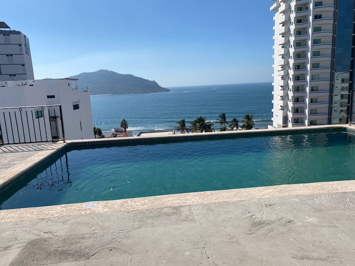 Diviértete En Familia Vista Al Mar En Zona Dorada - Mazatlán
