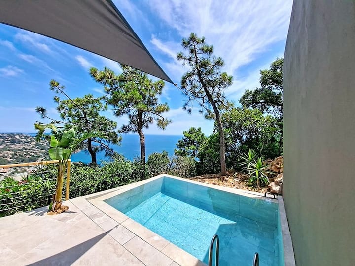 Villa Contemporaine Vue Mer Panoramique & Piscine - Théoule-sur-Mer