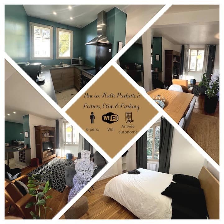 Une éCo-halte Parfaite à Poitiers, Clim & Parking. - ibis Poitiers Centre