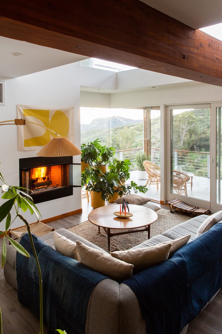 Topanga Mountain View Home - Hot Tub, Two Kitchens - Stanly, Topanga