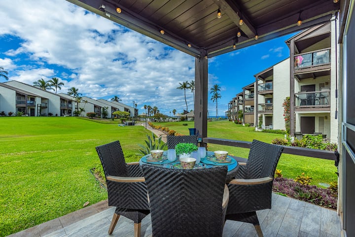 Ocean Views And Sunset Lanai, Steps To Beach - Wailea, HI