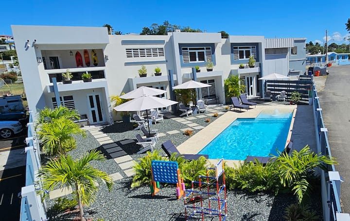 Blue Breeze Entire Building, Walk To The Beach! - Puerto Rico