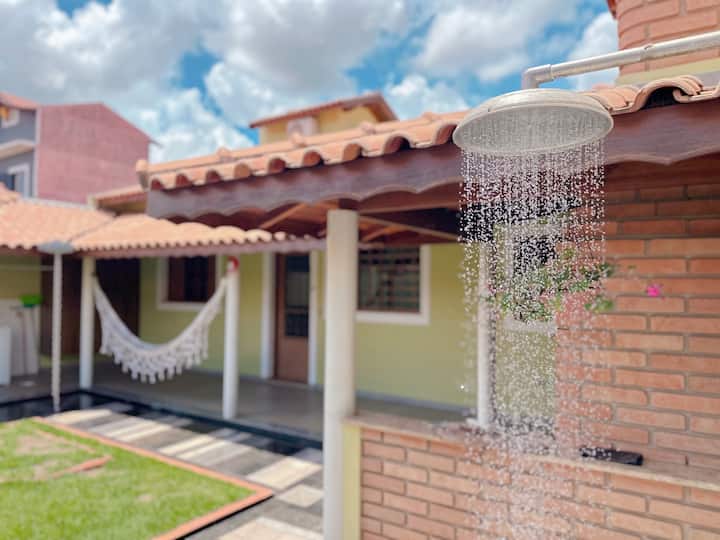 Casa Mattos, Confortável E Perto Das Cachoeiras - Brotas