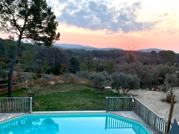 Appart Jacuzzi&piscine, Campagne Proche Mer Et Lac - Draguignan