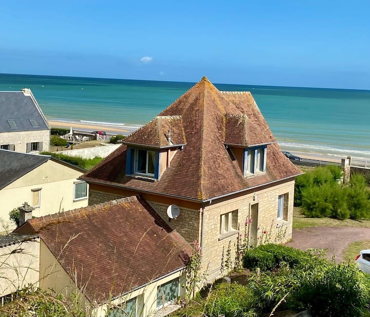 Omaha Beach -Les Hortensias - House On The Beach - Saint-Laurent-sur-Mer