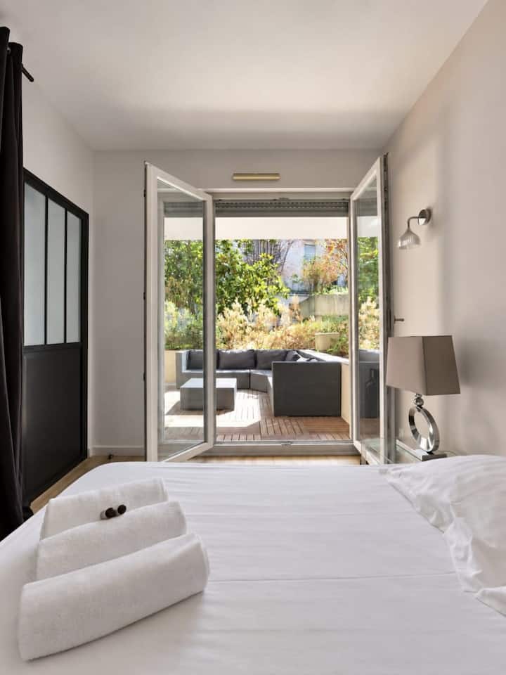 Charmant Appartement Avec Terrasse - Lyon Centre - ibis Lyon Centre Perrache