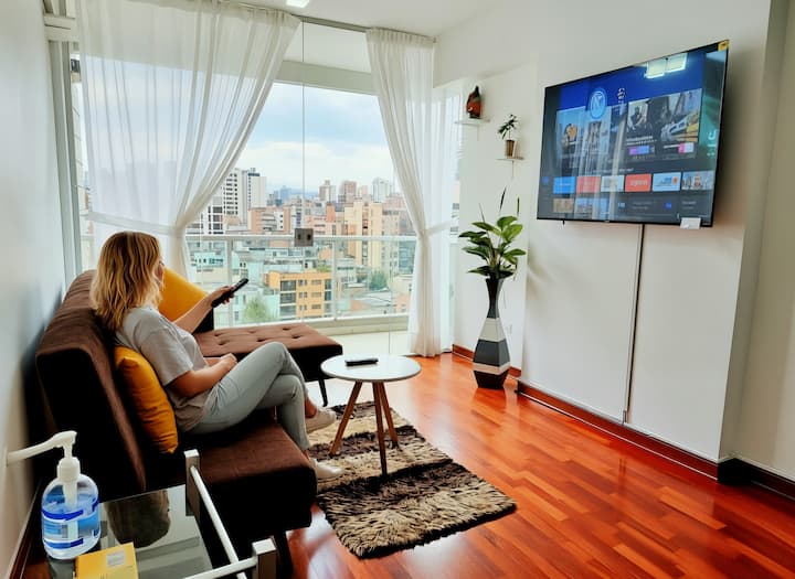 E°| Big Family |Mall Salaverry|  Queen Bed 4b 801 - Peru