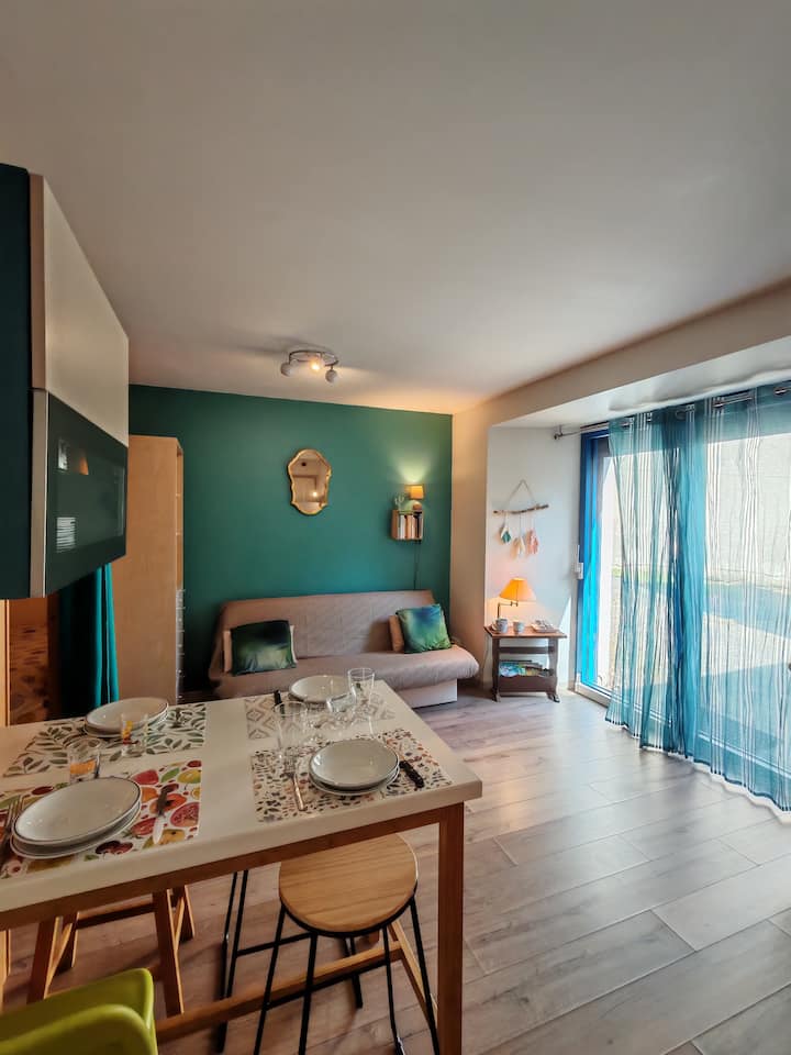 Gite Du Rioul 3 - Studio Cosy 4 Personnes - Mont Mézenc