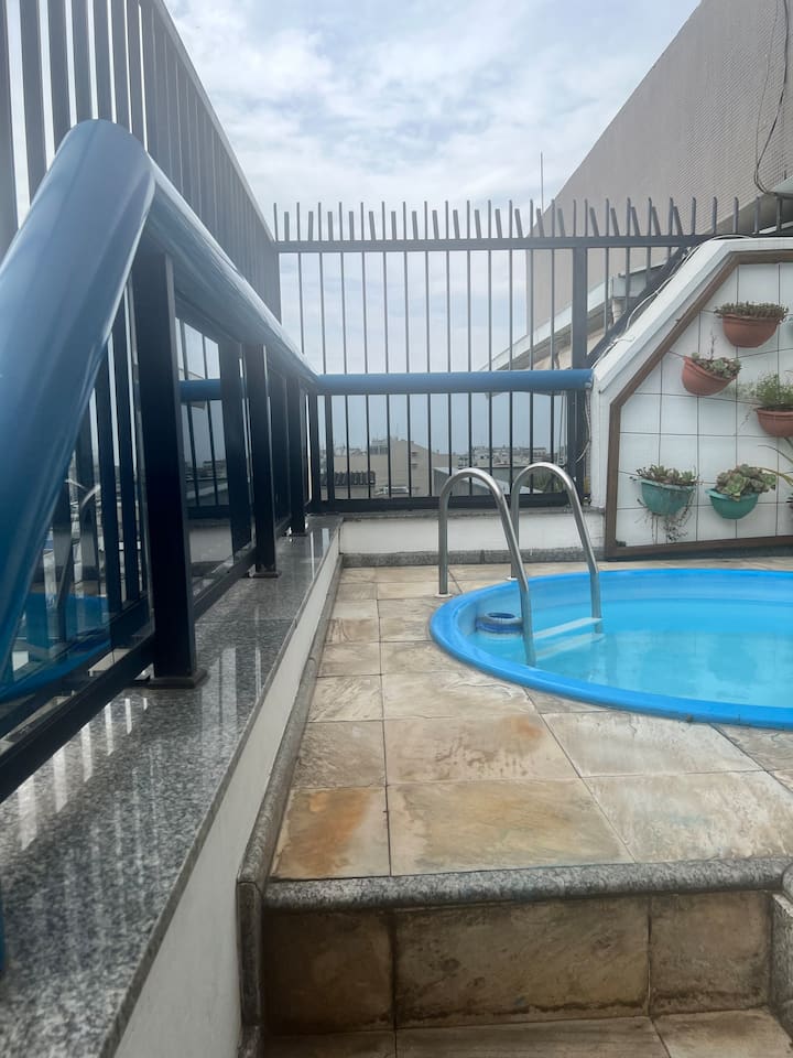 Cobertura Duplex Com Piscina E Churrasqueira - Copacabana