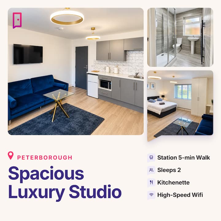 Spacious Luxury Studio (Ar5) - Cambridgeshire