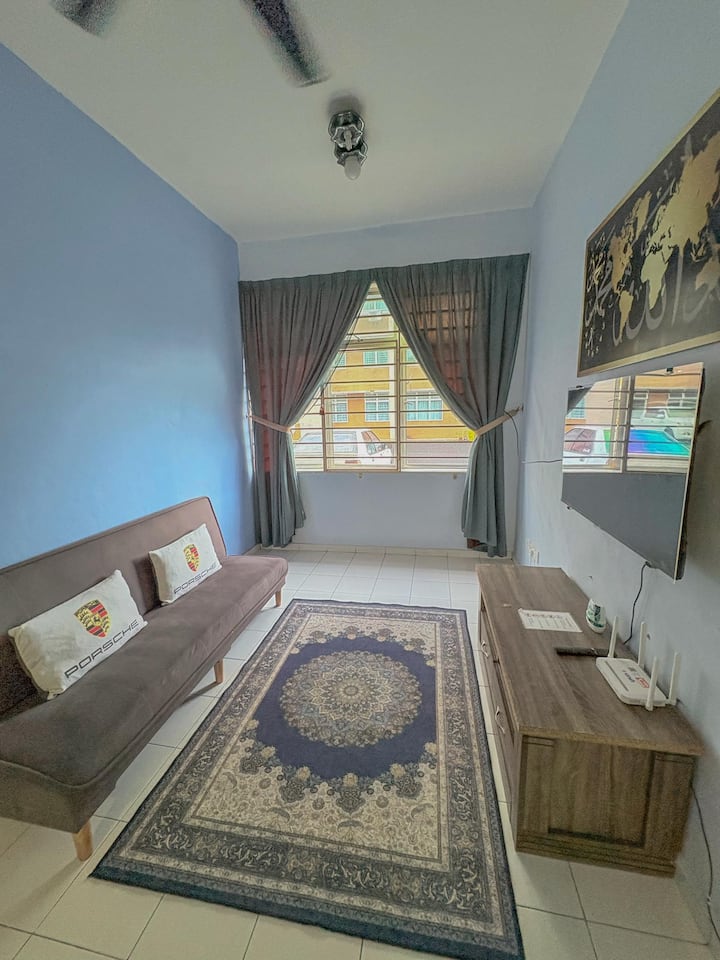 Indah Permata Homestay@taman Permata Apartment G/f - Sandakan