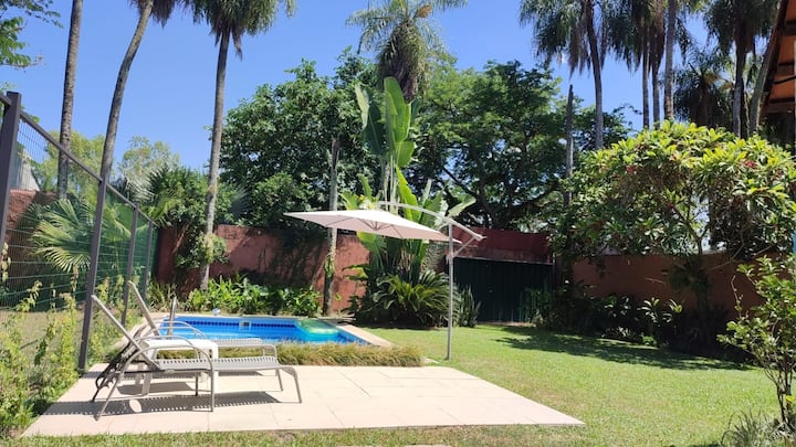 Acogedora Casa En Sanber Con Piscina - San Bernardino