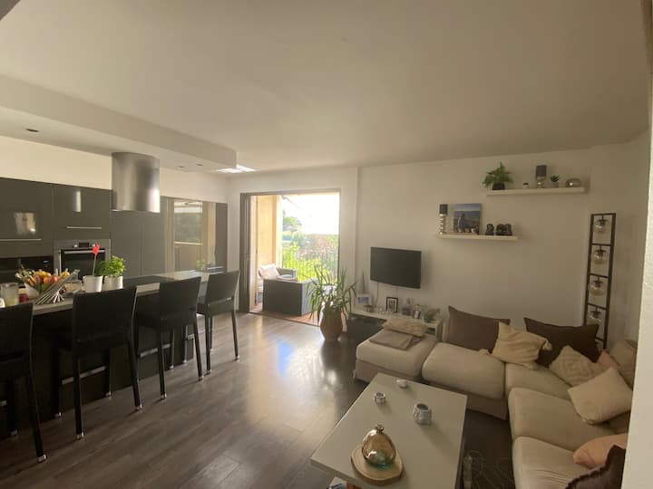Chambre Avec Sddouche Privée - Saint-Laurent-du-Var
