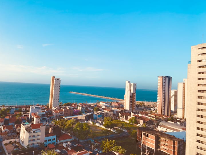 Apê Com Vista Incrível No 16°. Praia De Iracema - Brazil