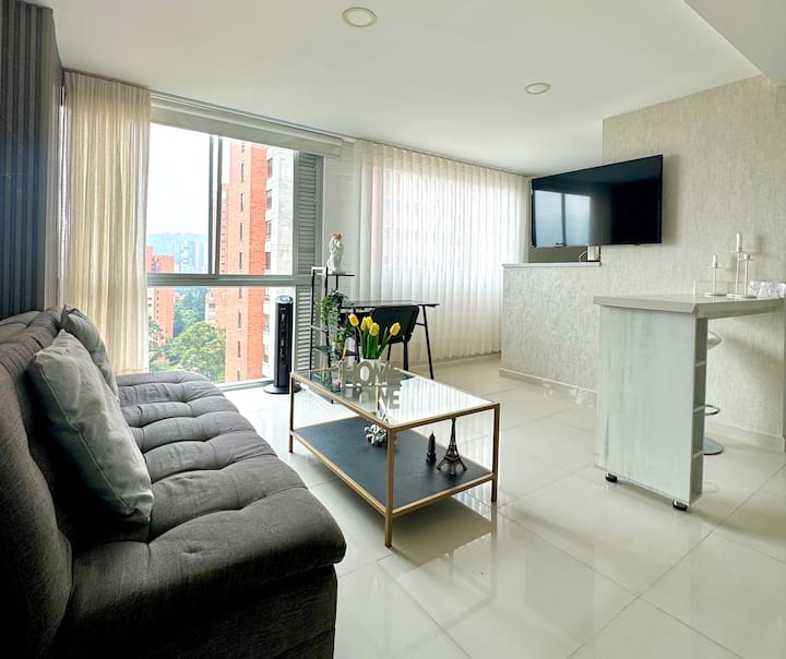 Poblado, Portería 24 Horas, Wifi, Vista Espect - Medellín