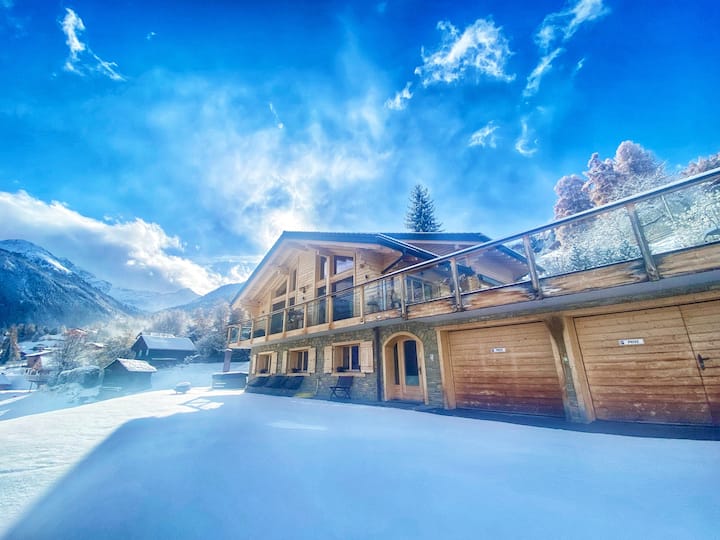 Serviced 14 Bed 6 Bath Swiss Ski Chalet La Tzoumaz - Suisse