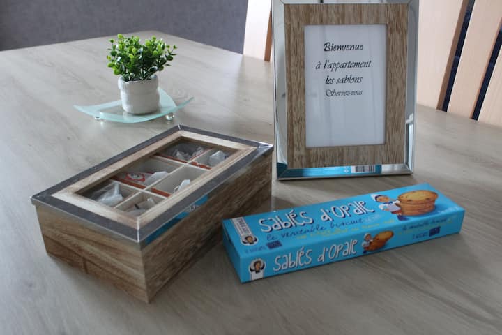 Appartement "Les Sablons", à 2 Pas De La Mer 🐚 - Côte d'Opale