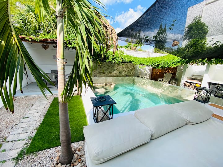 Studio With Private Pool - Car For Rent - Mérida