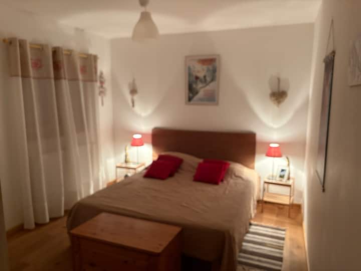 Appart Cosy - Contamines 10 M Départ Navette Wifi - Les Contamines-Montjoie