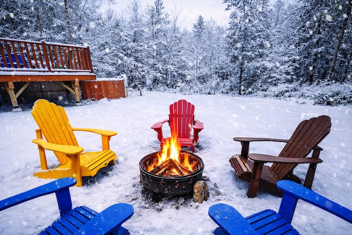 Spa Bbq | Chalet Privé - Saint-Sauveur